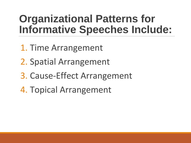 Organizing and Outlining Your Speech | PPT
