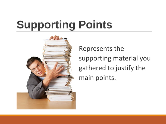 Organizing and Outlining Your Speech | PPT