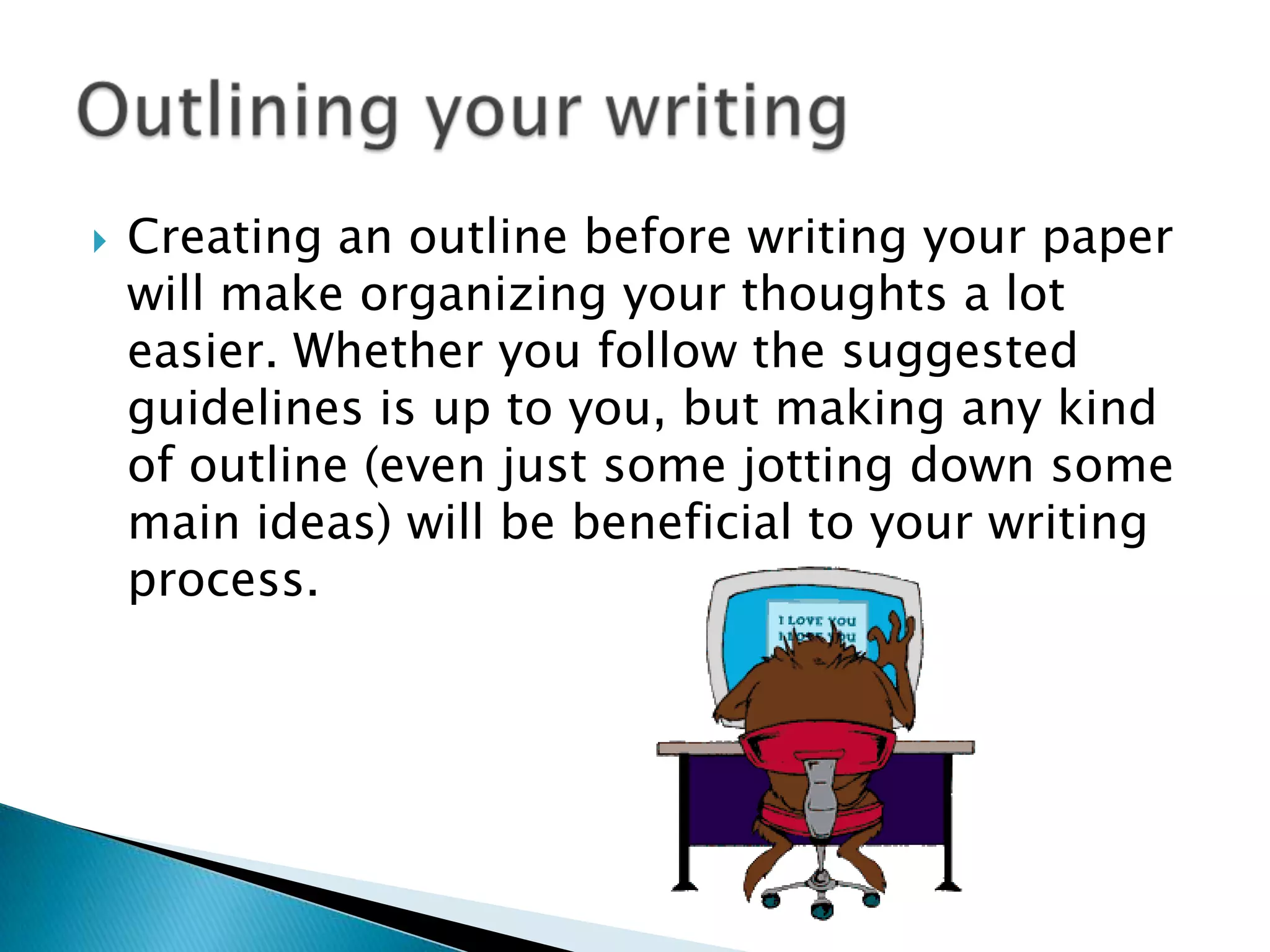 Outlining Process | PPSX