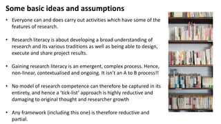 Outlining research literacy | PPTX
