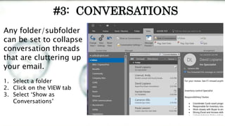 Outlook: 10 Tips & Tricks (and 1 secret) | PPTX
