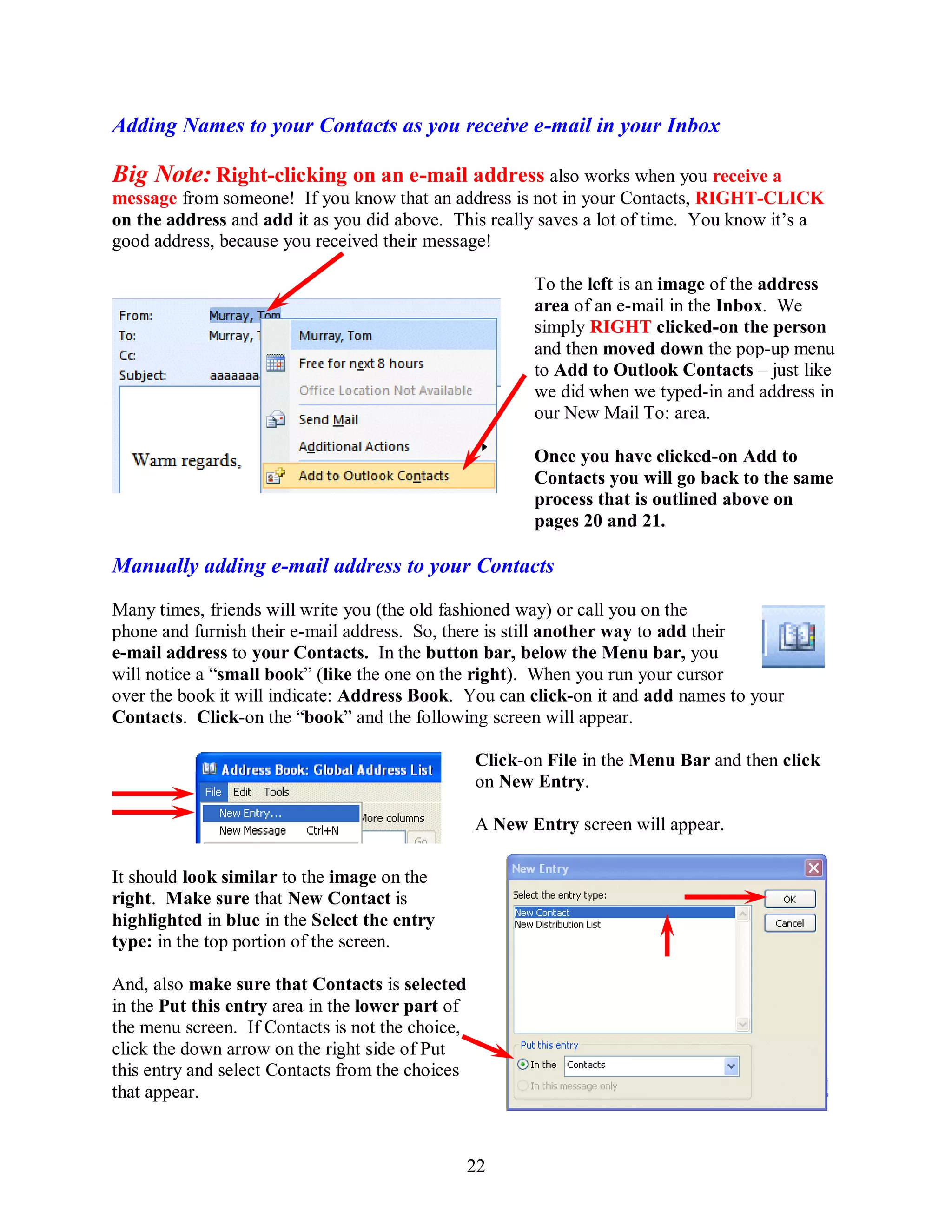 Outlook 2007 tutorial | PDF