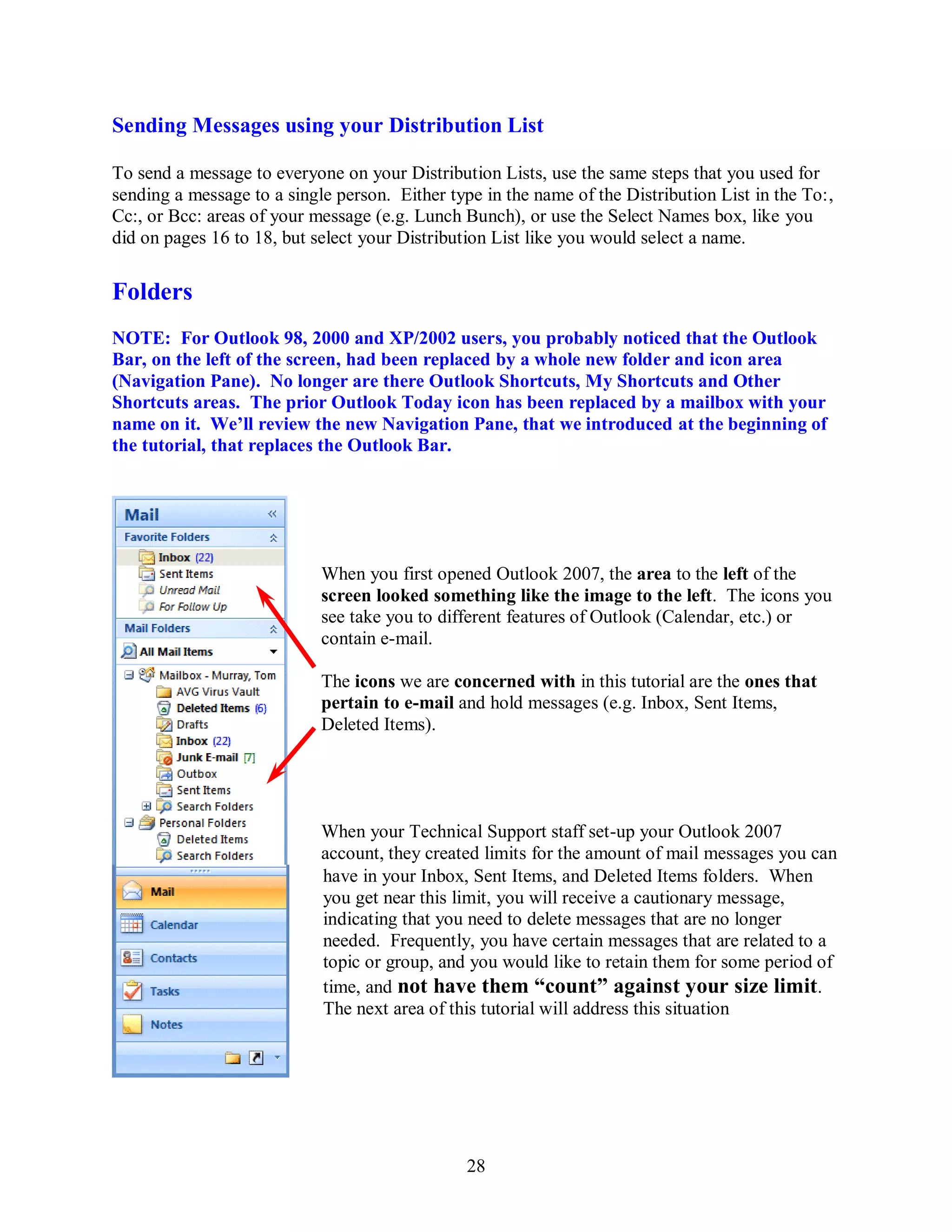 Outlook 2007 tutorial | PDF