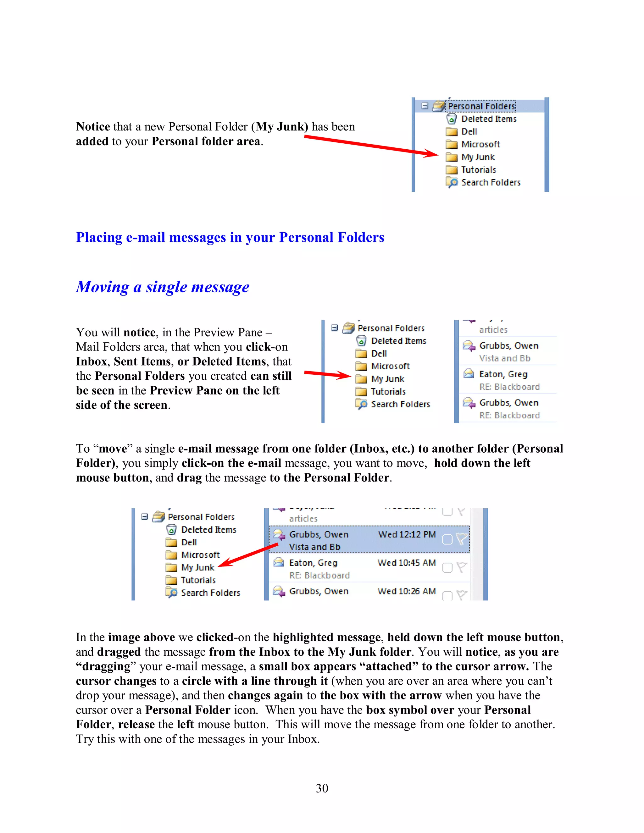 Outlook 2007 tutorial | PDF