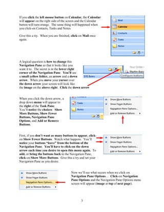 Outlook 2007 tutorial | PDF