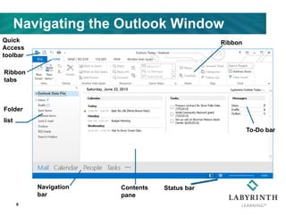 Outlook 2013 lesson 1 Overview presentation | PDF