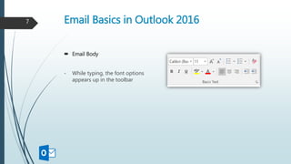 Outlook 2016 training | PPTX