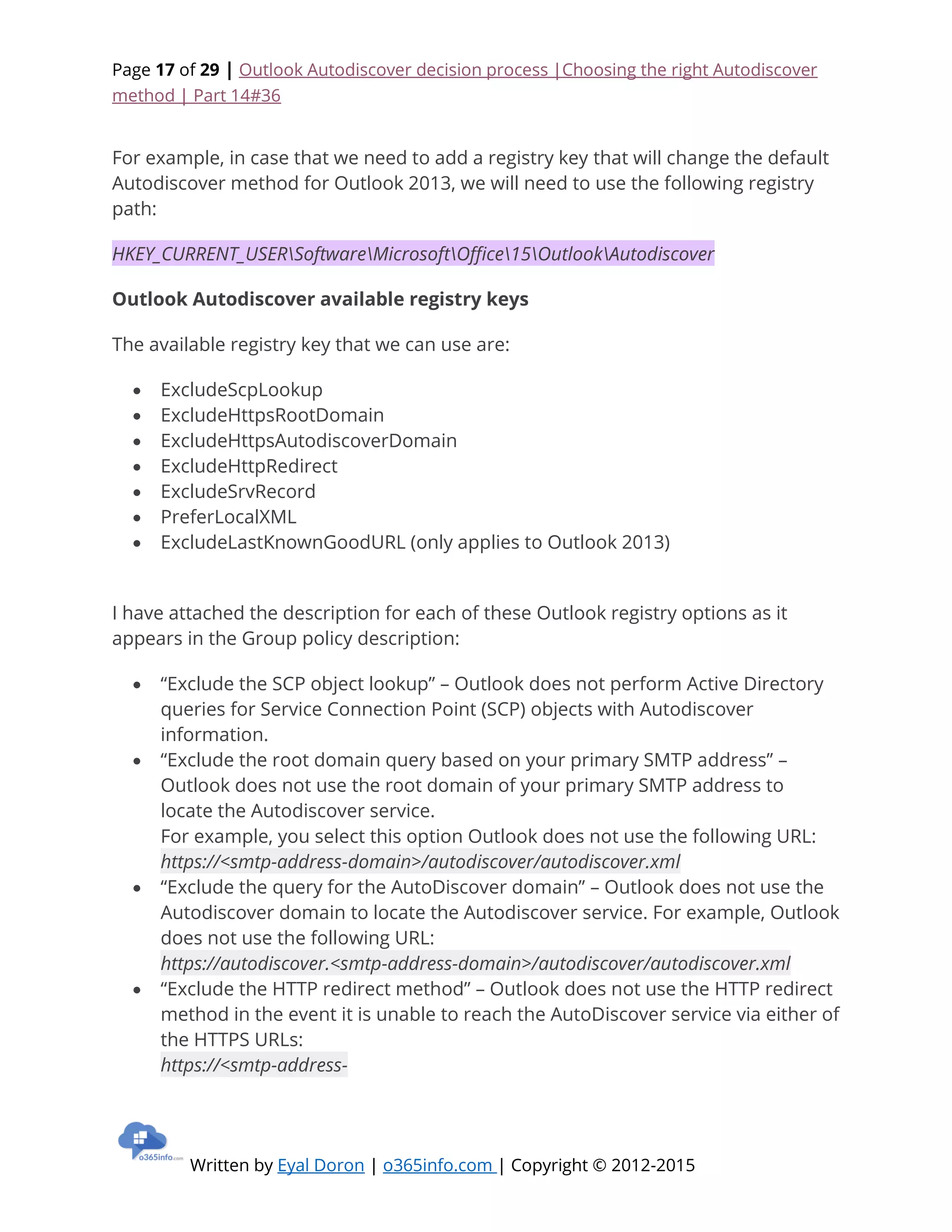 Outlook autodiscover decision process choosing the right autodiscover ...