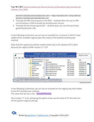 Outlook autodiscover decision process choosing the right autodiscover ...