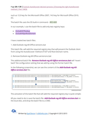 Outlook autodiscover decision process choosing the right autodiscover ...