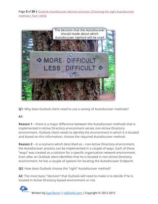 Outlook autodiscover decision process choosing the right autodiscover ...