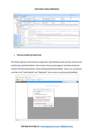 Outlook E-Mail Forensics | PDF