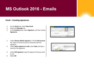 MS Outlook emails | PPT | Free Download