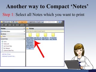Method to Print Multiple Notes on a single page | PPT