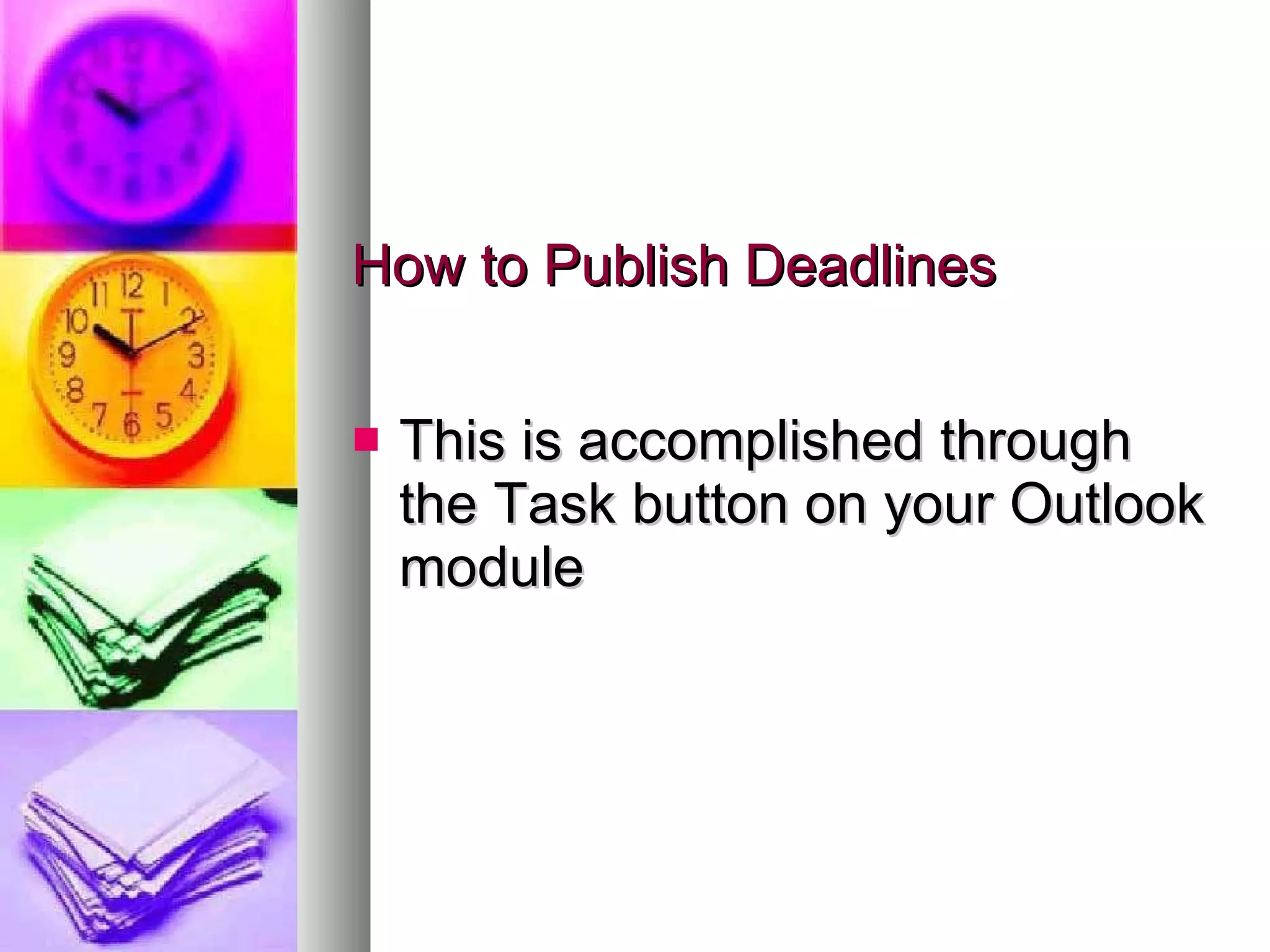 Outlook Presentation | PPT
