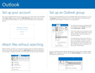 Outlook Quick Start Guide | PDF