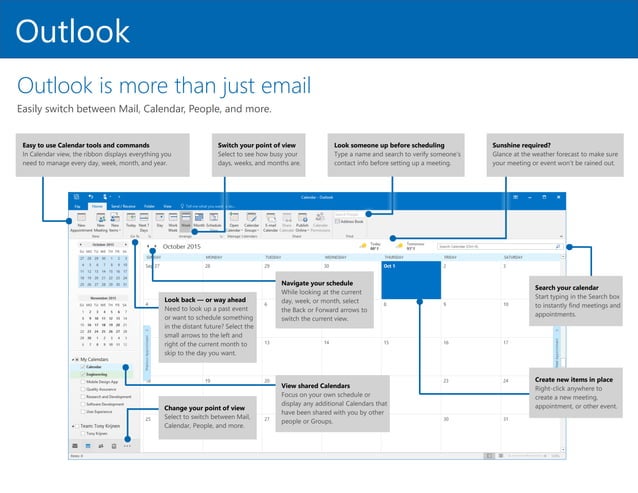Outlook Quick Start Guide | PDF | Email | Internet