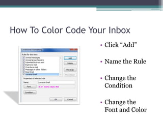 Outlook tips and tricks | PPTX