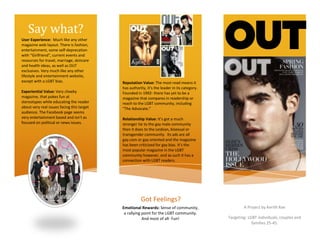 Out magazine brochure | DOCX