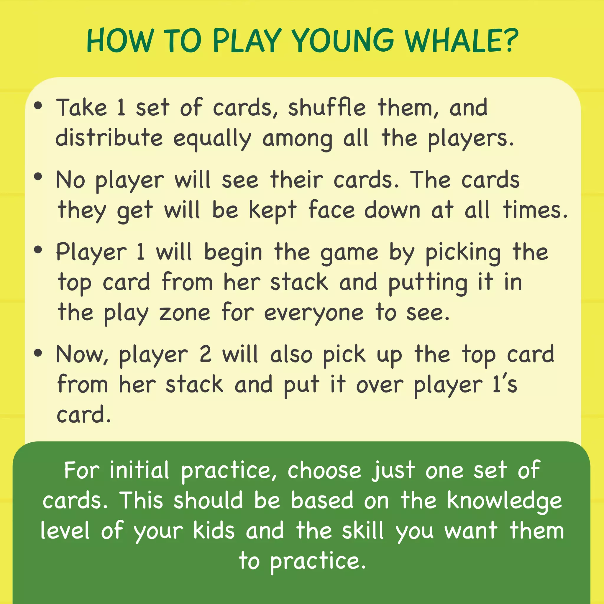 Numbers Card Game - Outnumber. 6 times more math practice | PDF