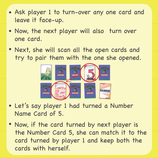Numbers Card Game - Outnumber. 6 times more math practice | PDF | Card ...