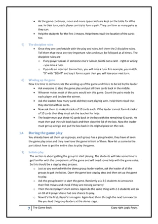 Numbers Card Game - Outnumber. 6 times more math practice | PDF