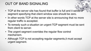 Out of band signaling | PPT
