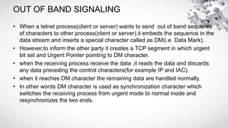 Out of band signaling | PPT