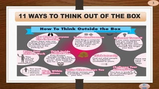Out of box thinking | PPT