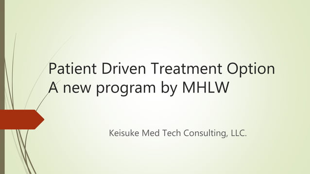 Patient Driven Treatment Option | PPT