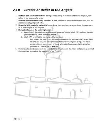 Angels in Islam | PDF