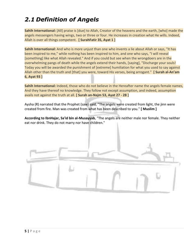 Angels in Islam | PDF