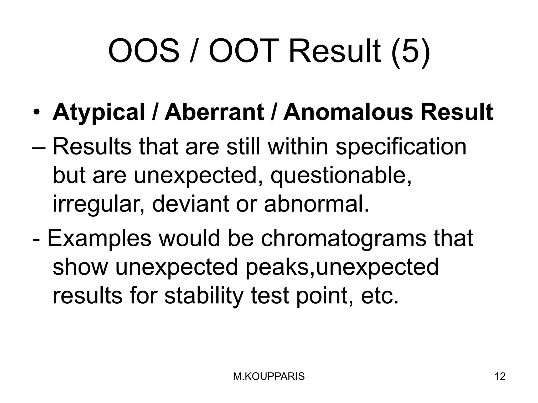 OUT OF SPECIFICATION.ppt
