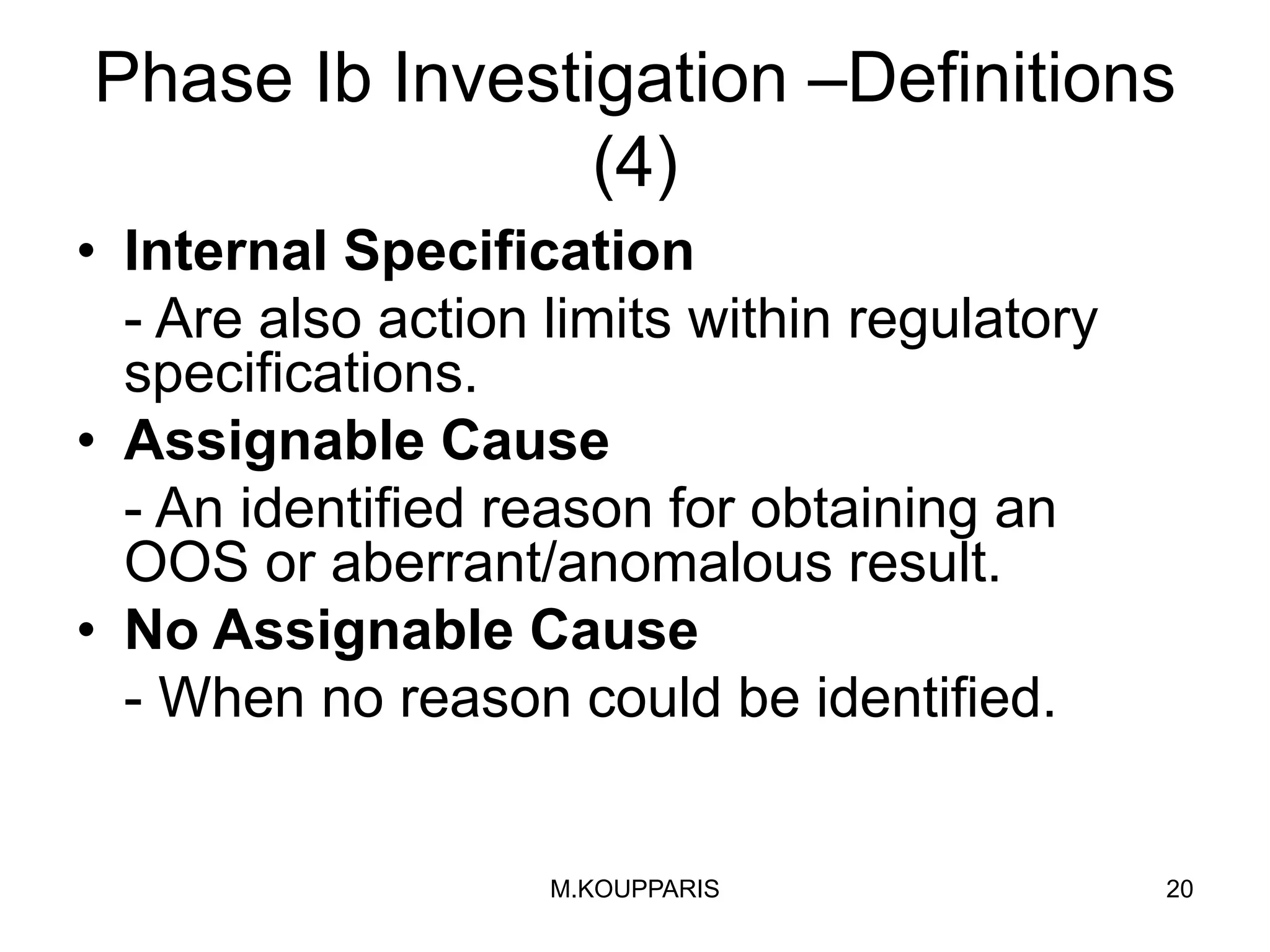 OUT OF SPECIFICATION.ppt