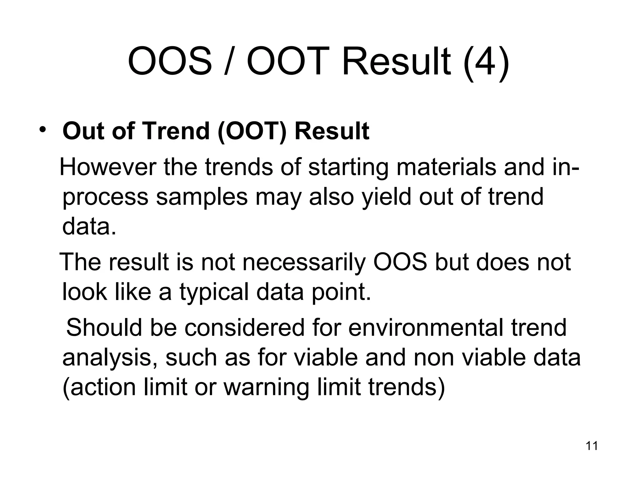 Out of specifications | PPT