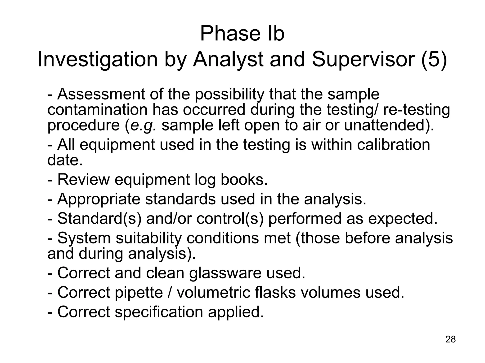 Out of specifications | PPT