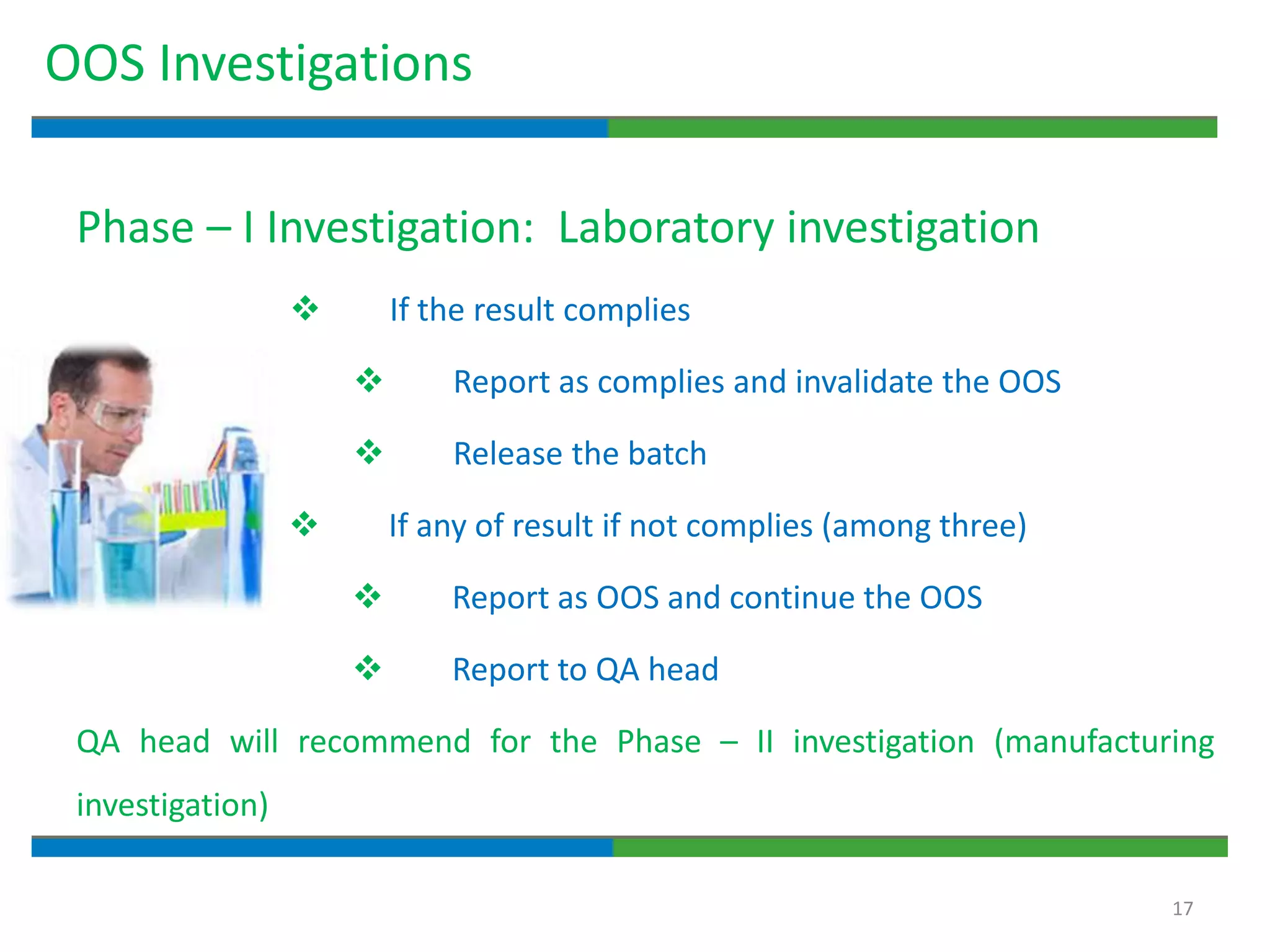 Out of specification shravan | PPTX