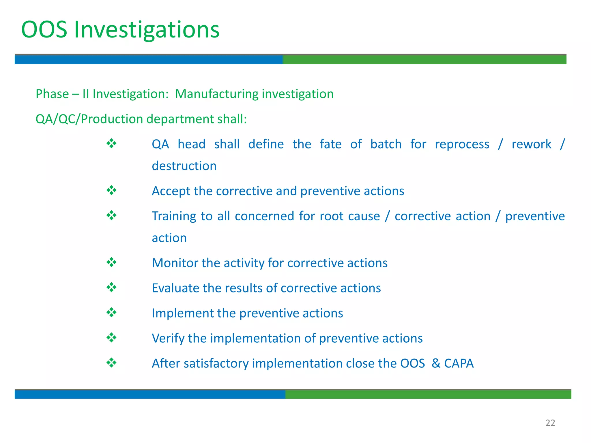 Out of specification shravan | PPTX