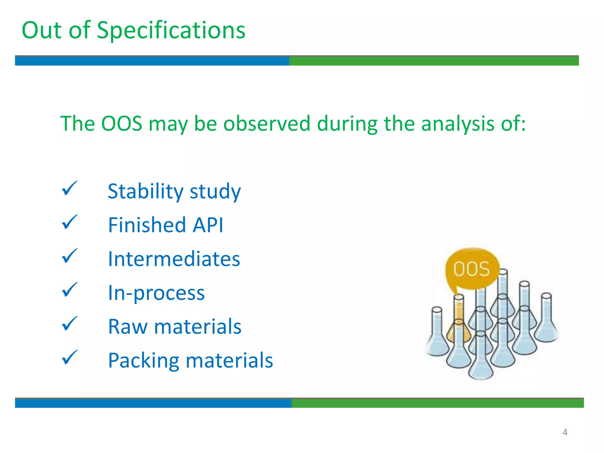 Out of specification shravan | PPTX