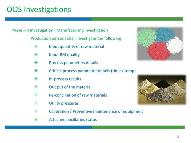 Out of specification shravan | PPTX