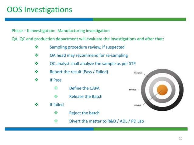 Out of specification shravan | PPTX