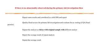 OUT OF SPECIFICATIONS (OOS).pptx