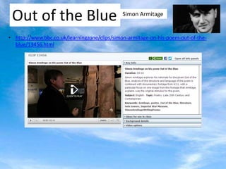 Out of the blue recreations | PPTX