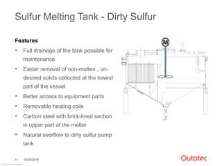 Sulfur Handling - Outotec - COBRAS 2015 | PPT