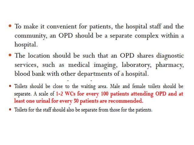 Outpatient Department (OPD) | PPTX | Healthcare Industry | Industries