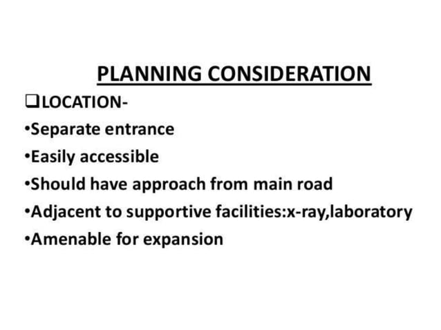 Outpatient Department (OPD) | PPTX | Healthcare Industry | Industries