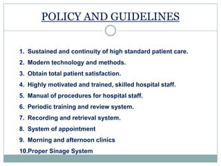 Out patient services | PPTX