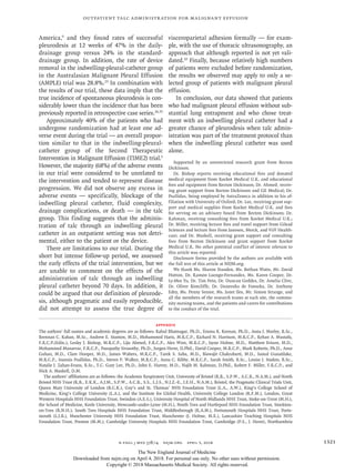 Outpatient talc administration by indwelling pleural catheter for ...
