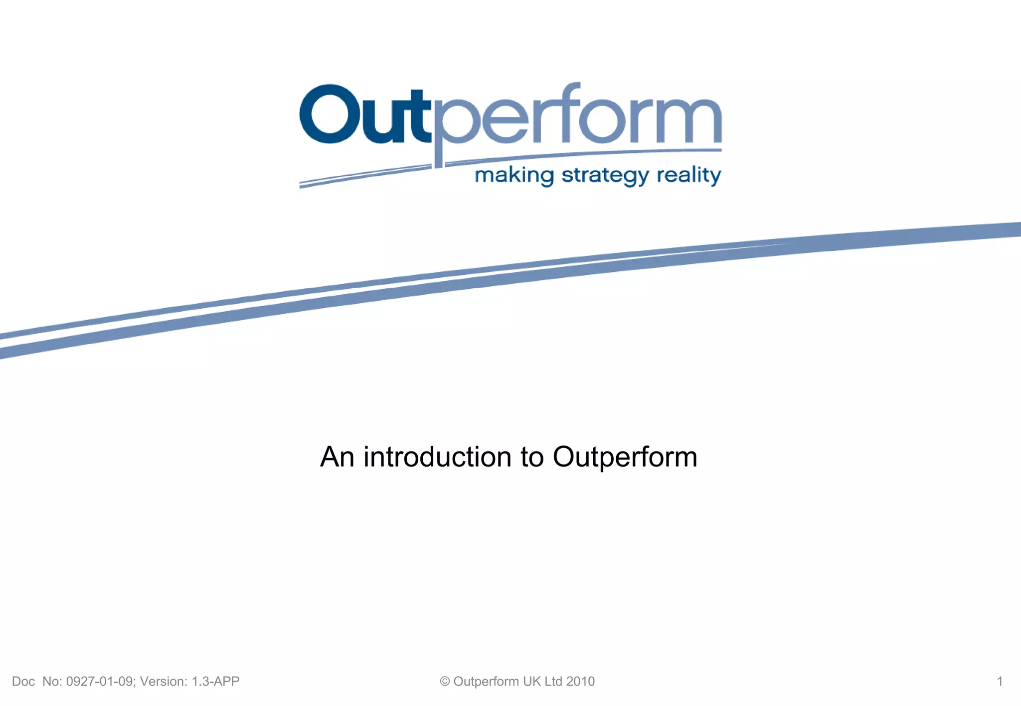 Outperform Presentation 1v3 App | PPT