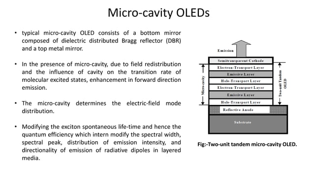 OLED and solar cell | PPT